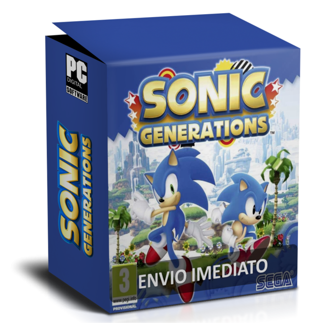 SONIC GENERATIONS PC ENVIO DIGITAL