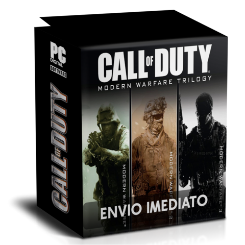 COMBO CALL OF DUTY MODERN WARFARE 1, 2, E 3 PC ENVIO DIGITAL