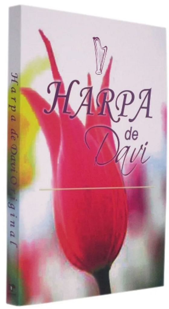 Harpa de Davi pequena - capa brochura tulipa