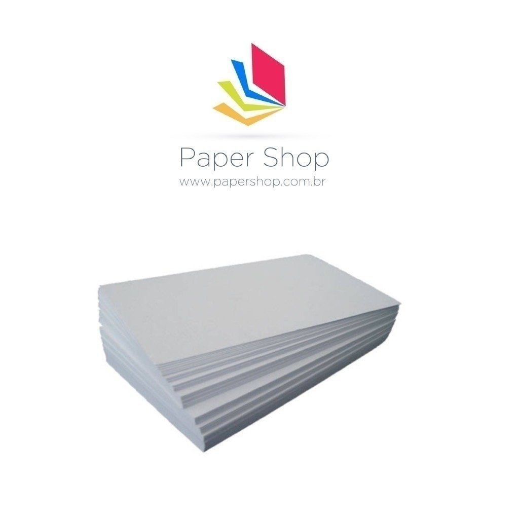 PAPEL TRIPLEX BRANCO 300G/M2 A4 COM 125 FOLHAS