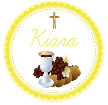 Stickers Angelito Comunión (STK0100)