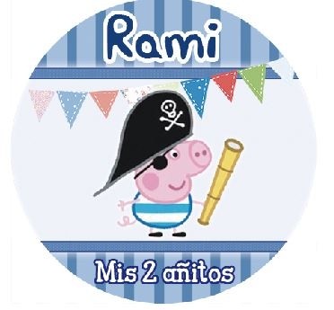 Stickers George Pig (STK0321) - PIRULETAS SOUVENIRS