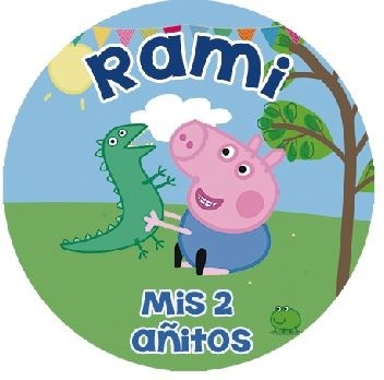 Stickers George Pig (STK0323) - PIRULETAS SOUVENIRS