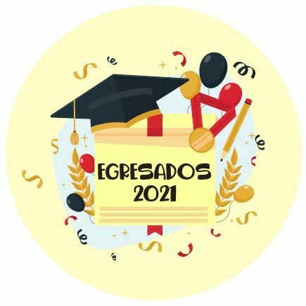 Stickers Egresados (STK0569) - PIRULETAS SOUVENIRS