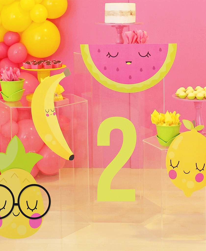 Kit digital - Festa Frutas - www.joyinthebox.com.br