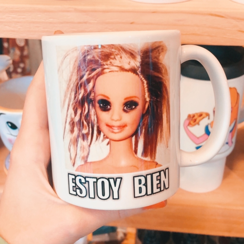 Taza Barbie Estoy Bien - Memes - Comprar en Abanico