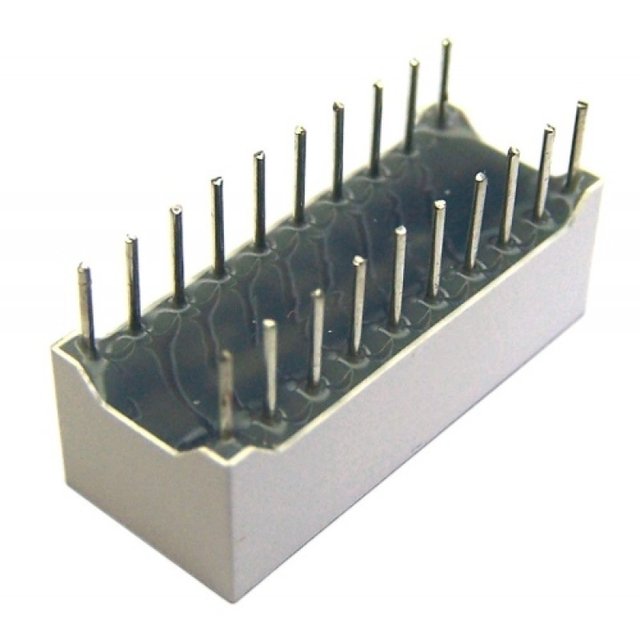 Barra Gráfica de LED 10 Segmentos 4 Cores