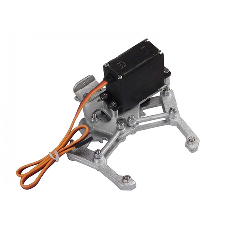 Garra Robótica Metálica para Servos MG995 e MG996