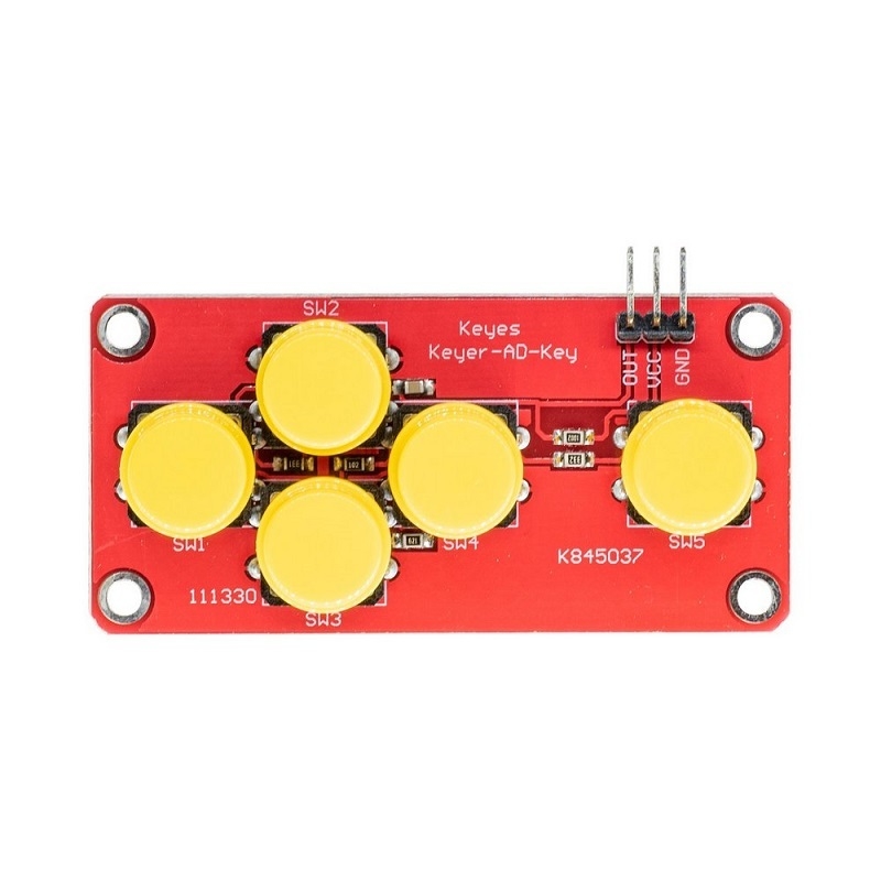 Mini Teclado Keypad AD com 5 Botões