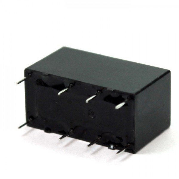 JRC-19F – Relé 12VDC 1A 8 Terminais