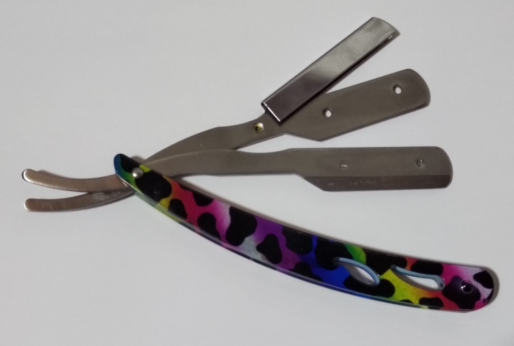 NAVAJA 3 CUERPOS MODELO MULTICOLOR 3760 CON FILO INTERCAMBIABLE TIPO ...