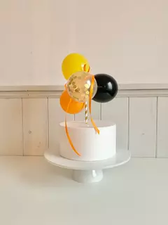 TOPPER GLOBOS SET NARANJA - Papelera avellaneda