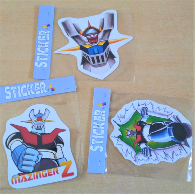 Stickers - Mazinger Z - Comprar en Slam Hobbies