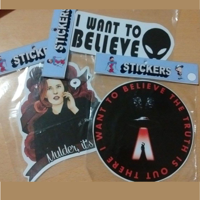 Stickers - X-files II - Comprar en Slam Hobbies