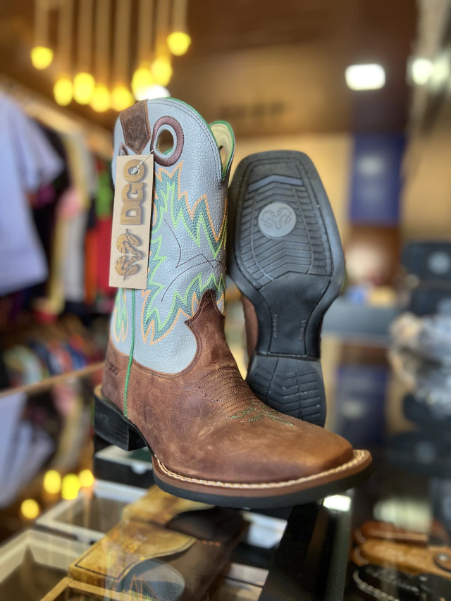 BOTA DURANGO MARROM DGO54 - Cowboy West - Loja Country