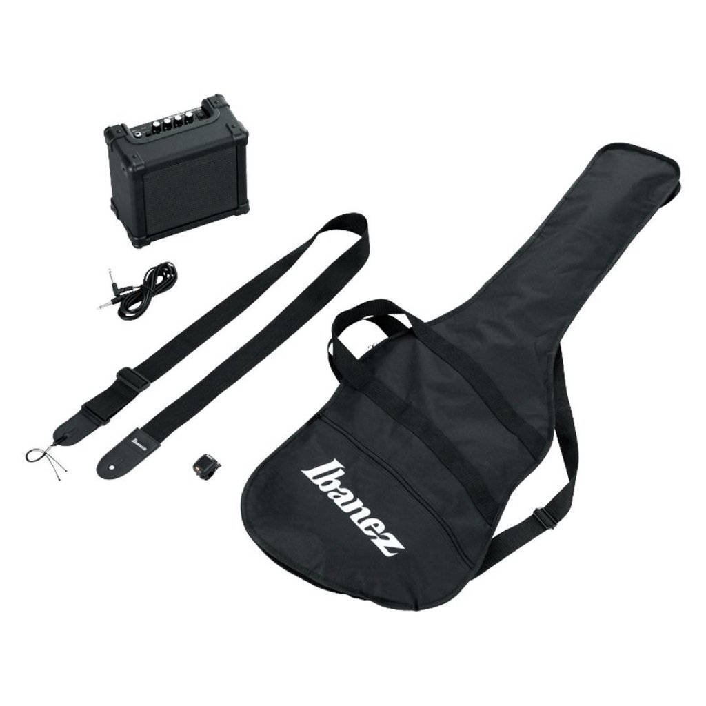 Kit Bajo Eléctrico Ibanez IJSR190N-BK con Amplificador