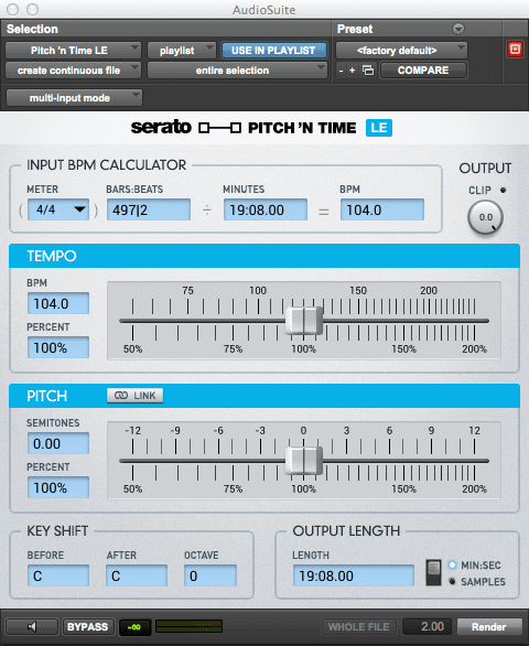 Pitch 'n Time LE | Serato