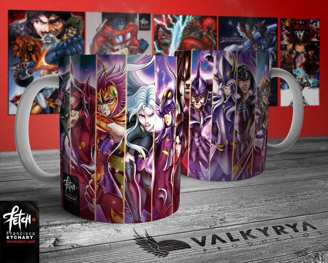 Taza Hades Specters by FETCH - Valkyrya Productos
