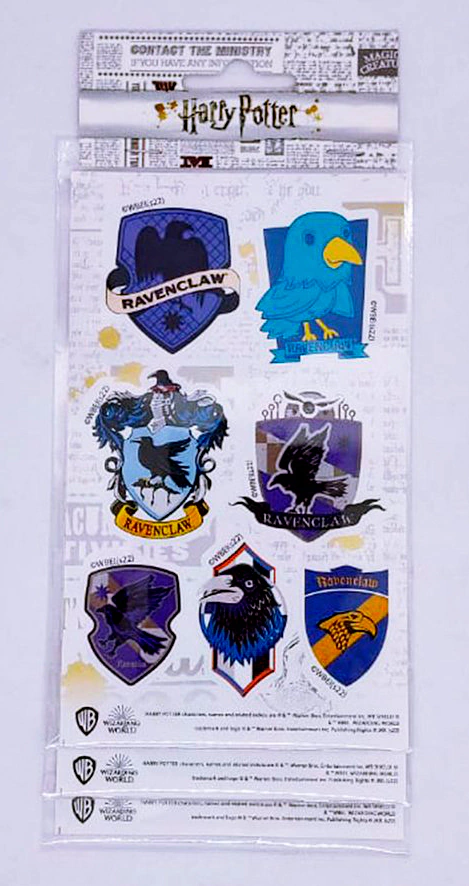 Pack Stickers Harry Potter - Ravenclaw