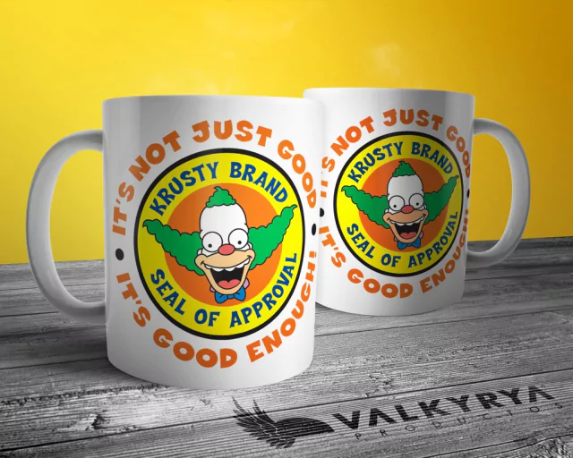 Taza Los Simpsons - Krusty Brand Seal of Approval