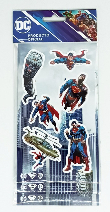 Pack Stickers DC Comics - Superman - Valkyrya Productos