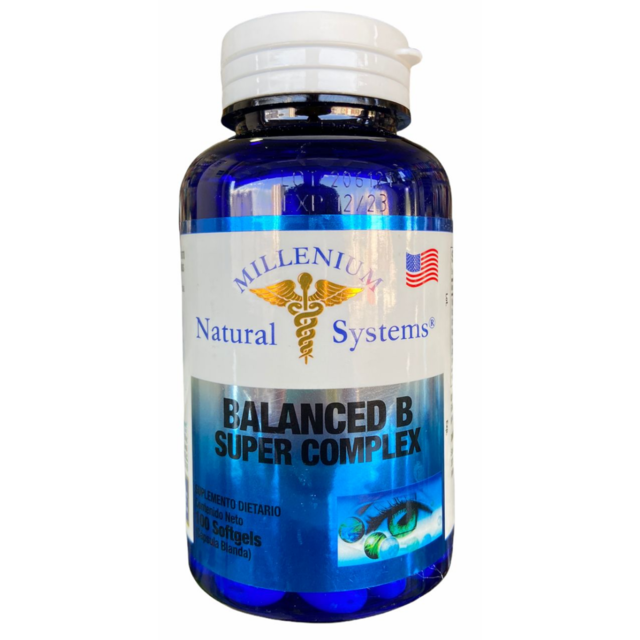 Balanced B Super Complex X 100 Softgels - Natural Systems