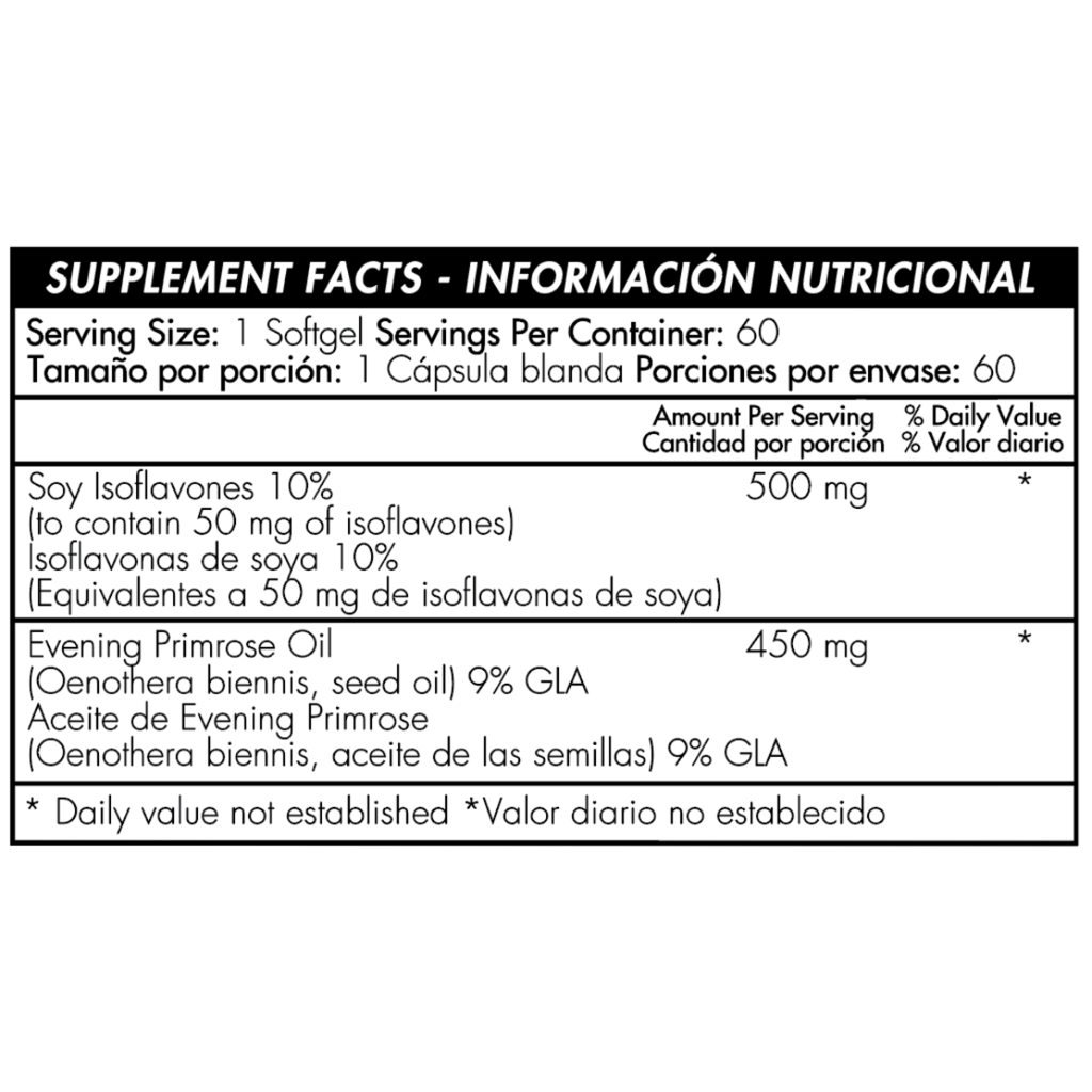 Epo Plus Soy Isoflavonas de Soya 60 Softgels Healthy America