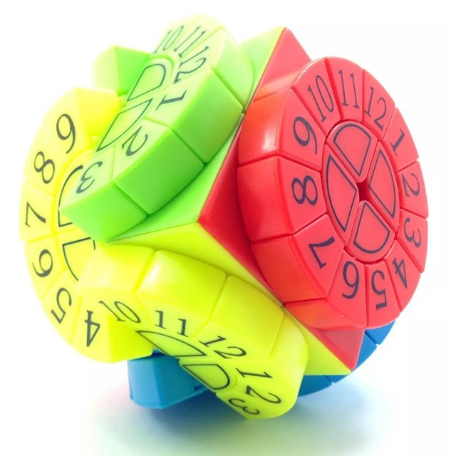 Cubo Mágico 2x2x2 Lefun Time Machine Com Números