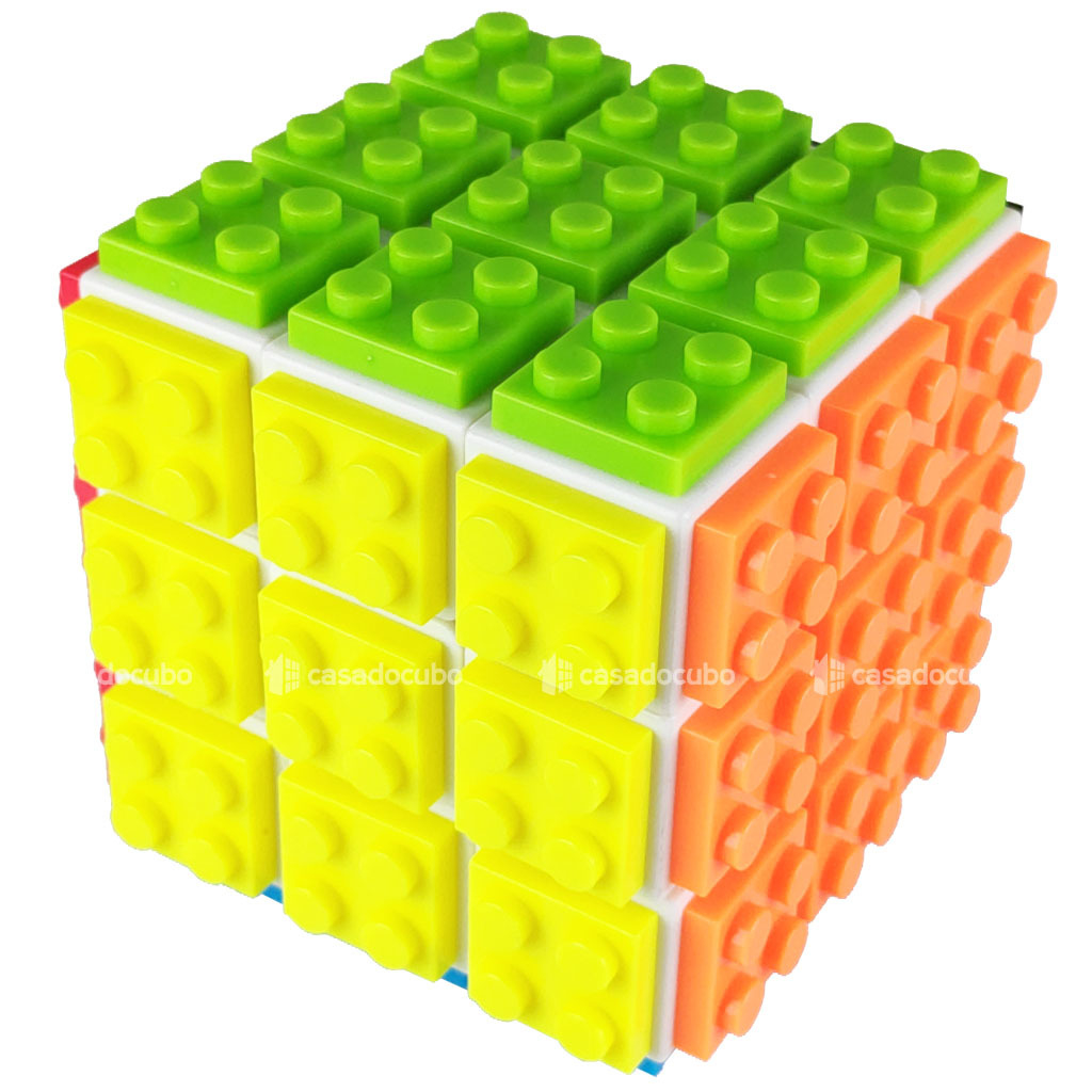 Cubo Mágico 3x3x3 Fanxin Lego Building Blocks Brick Toy