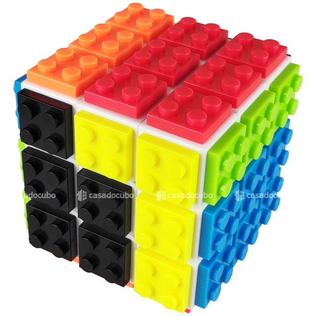 Cubo Mágico 3x3x3 Fanxin Lego Building Blocks Brick Toy