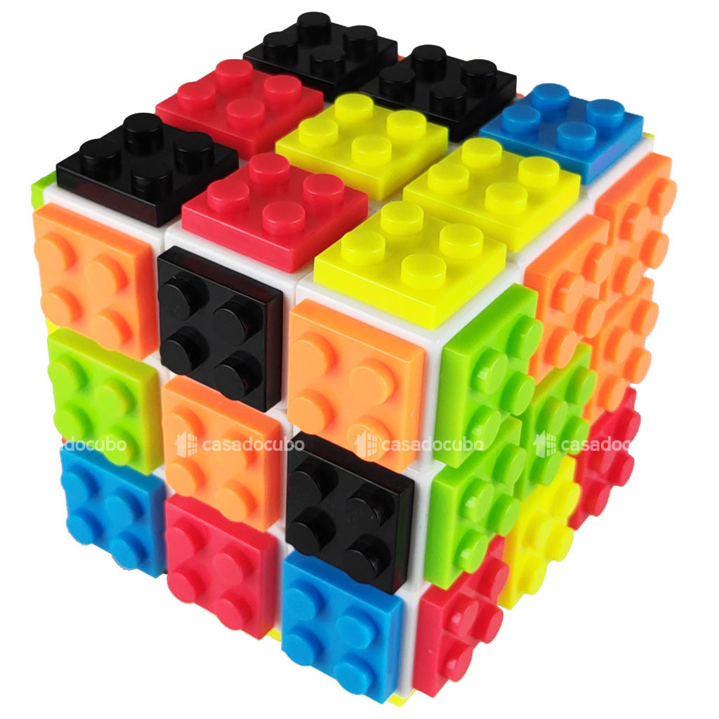 Cubo Mágico 3x3x3 Fanxin Lego Building Blocks Brick Toy