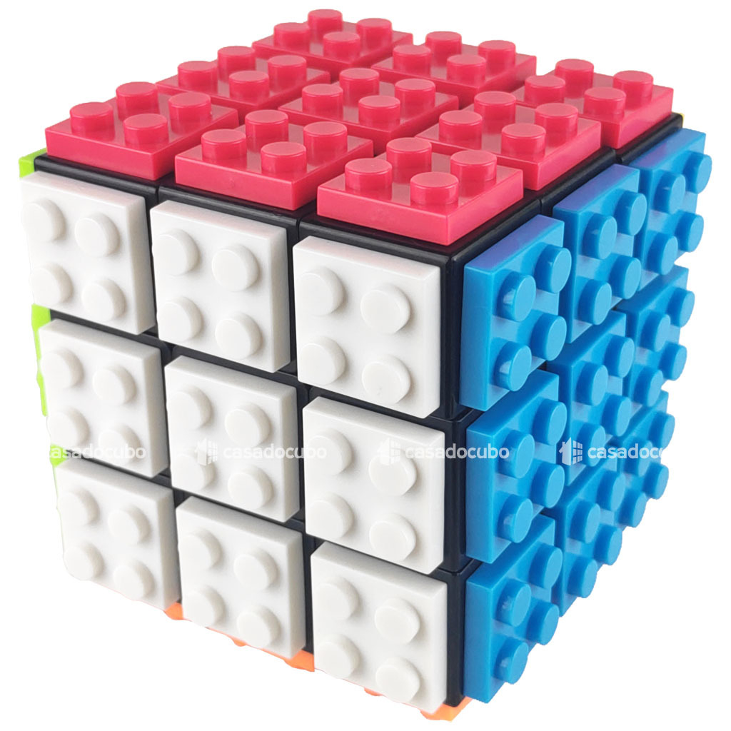 Cubo Mágico 3x3x3 Fanxin Lego Building Blocks Brick Toy