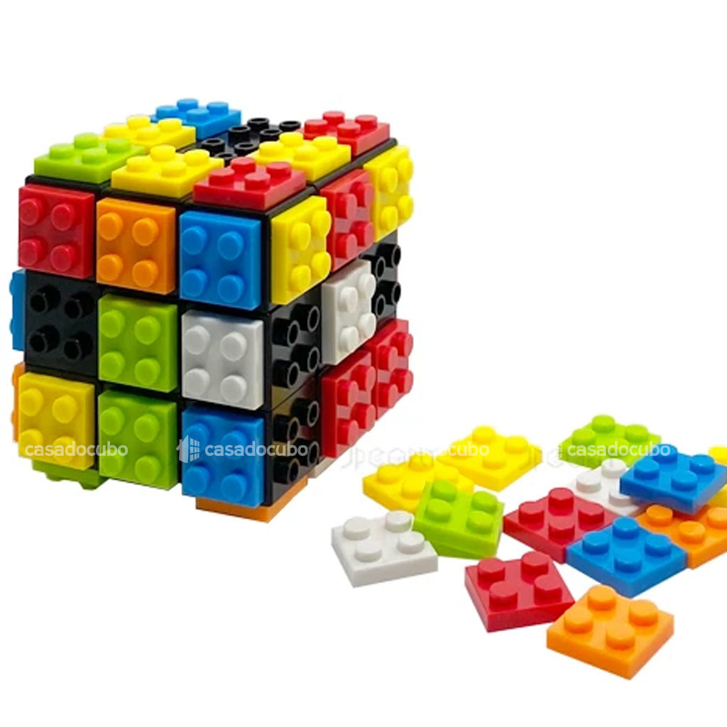 Cubo Mágico 3x3x3 Fanxin Lego Building Blocks Brick Toy