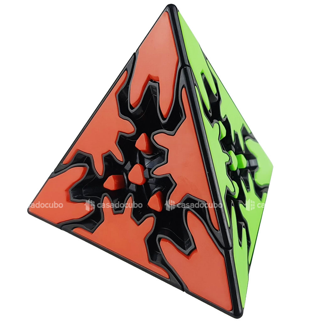 Cubo Mágico Engrenagens Qiyi Gear Pyraminx Tiled