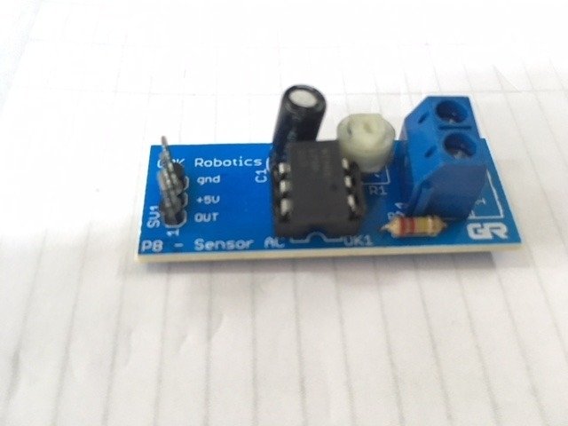 P8 Sensor Detector De Tensão Ac 127v/220v Automação Arduino gbk