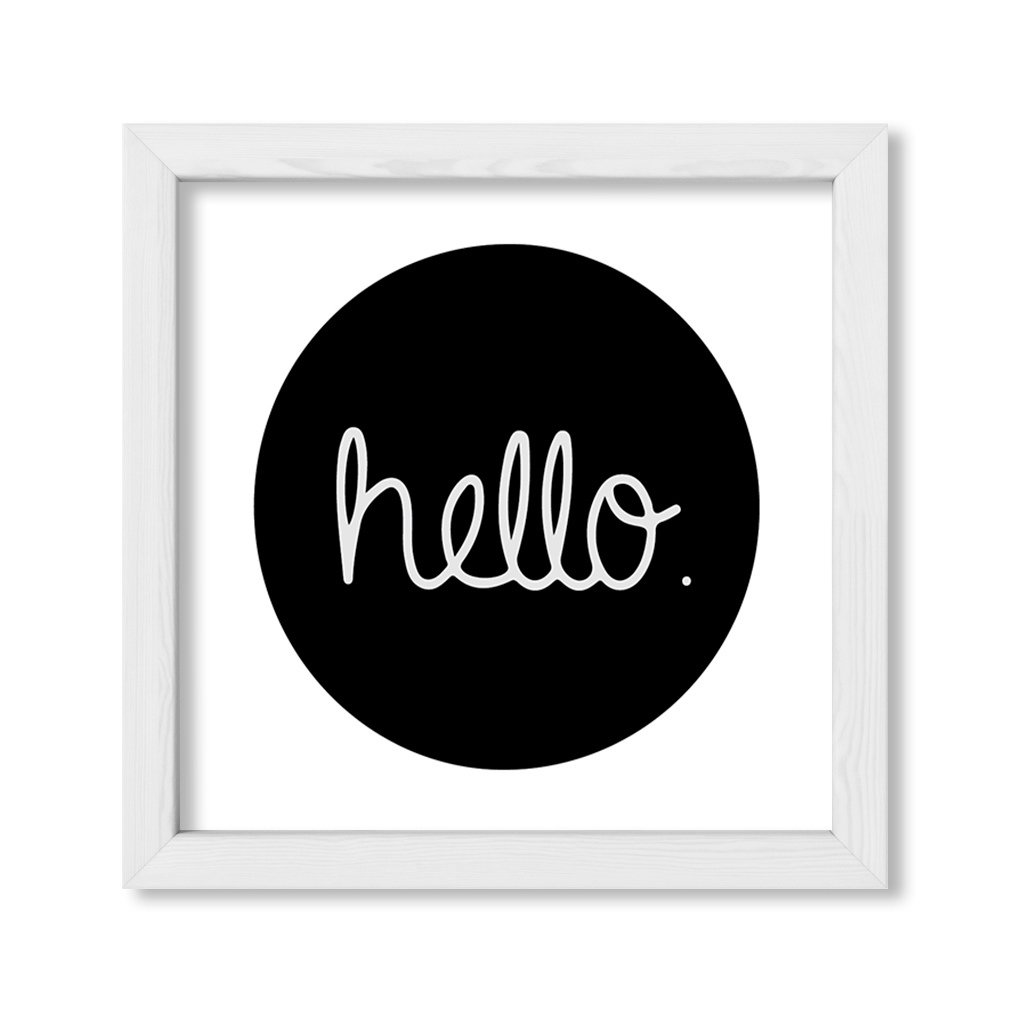 Cuadro para la casa Hello