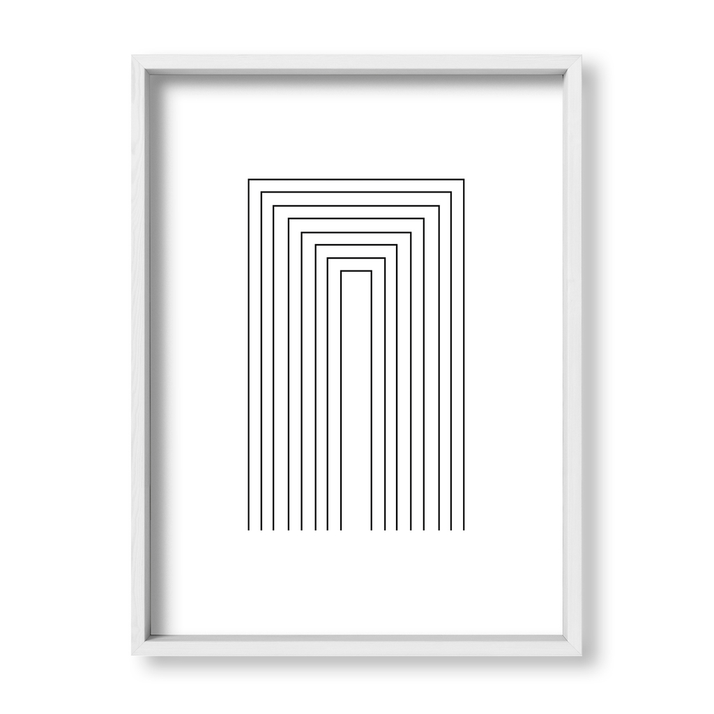 Cuadro para la casa Geometricas rectangulo