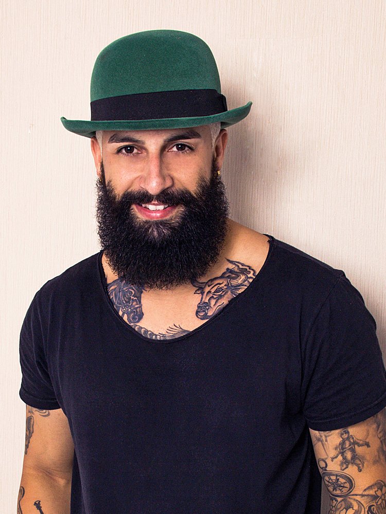 Chapéu Coco também conhecido como Chapéu Bowler.