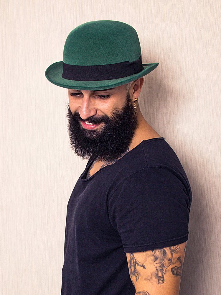 Chapéu Coco também conhecido como Chapéu Bowler.