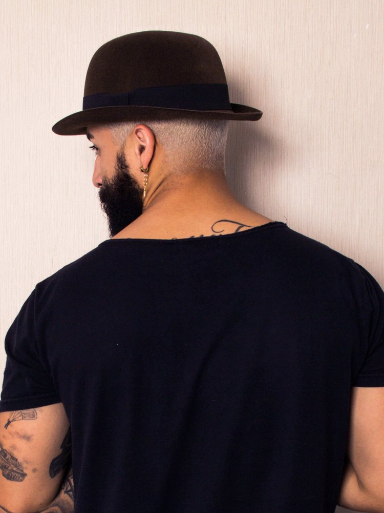 Chapéu Coco também conhecido como Chapéu Bowler.