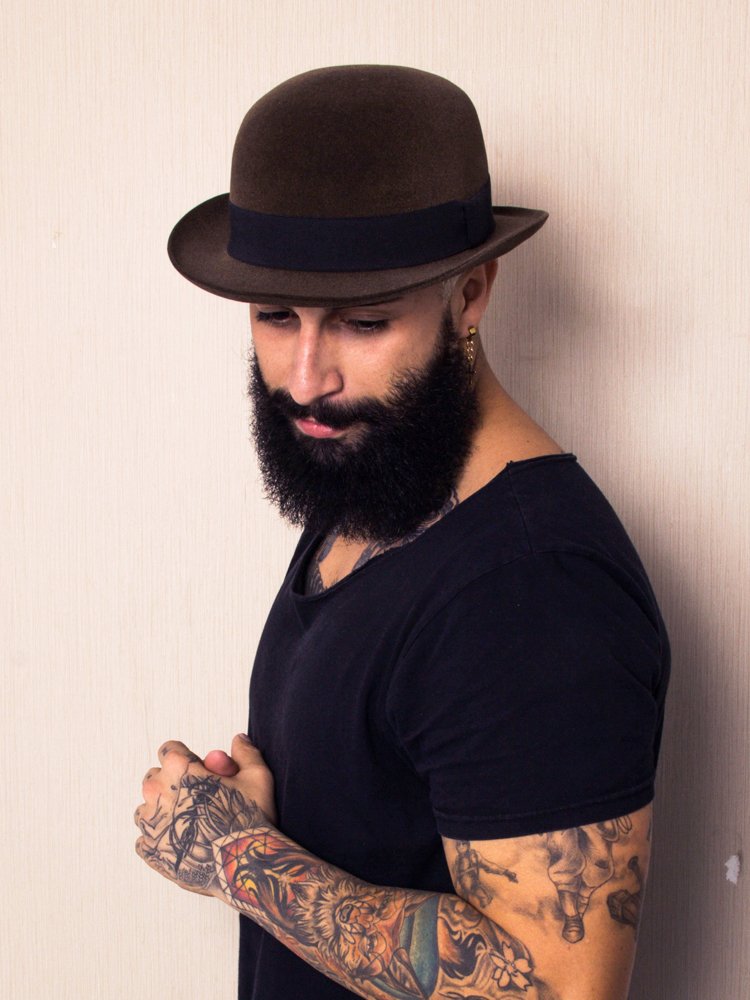 Chapéu Coco também conhecido como Chapéu Bowler.