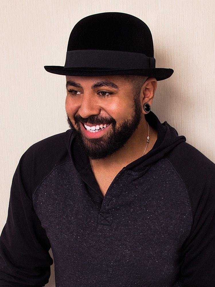 Chapéu Coco também conhecido como Chapéu Bowler.