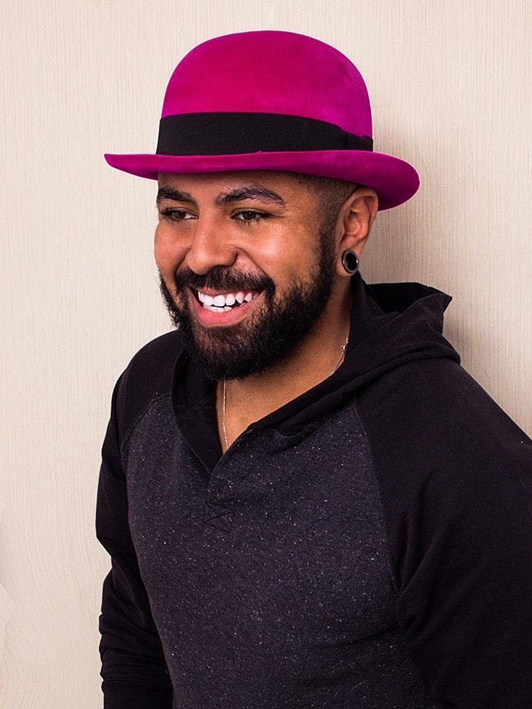 Chapéu Coco também conhecido como Chapéu Bowler.