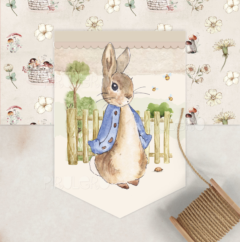 Kit imprimible Peter Rabbit