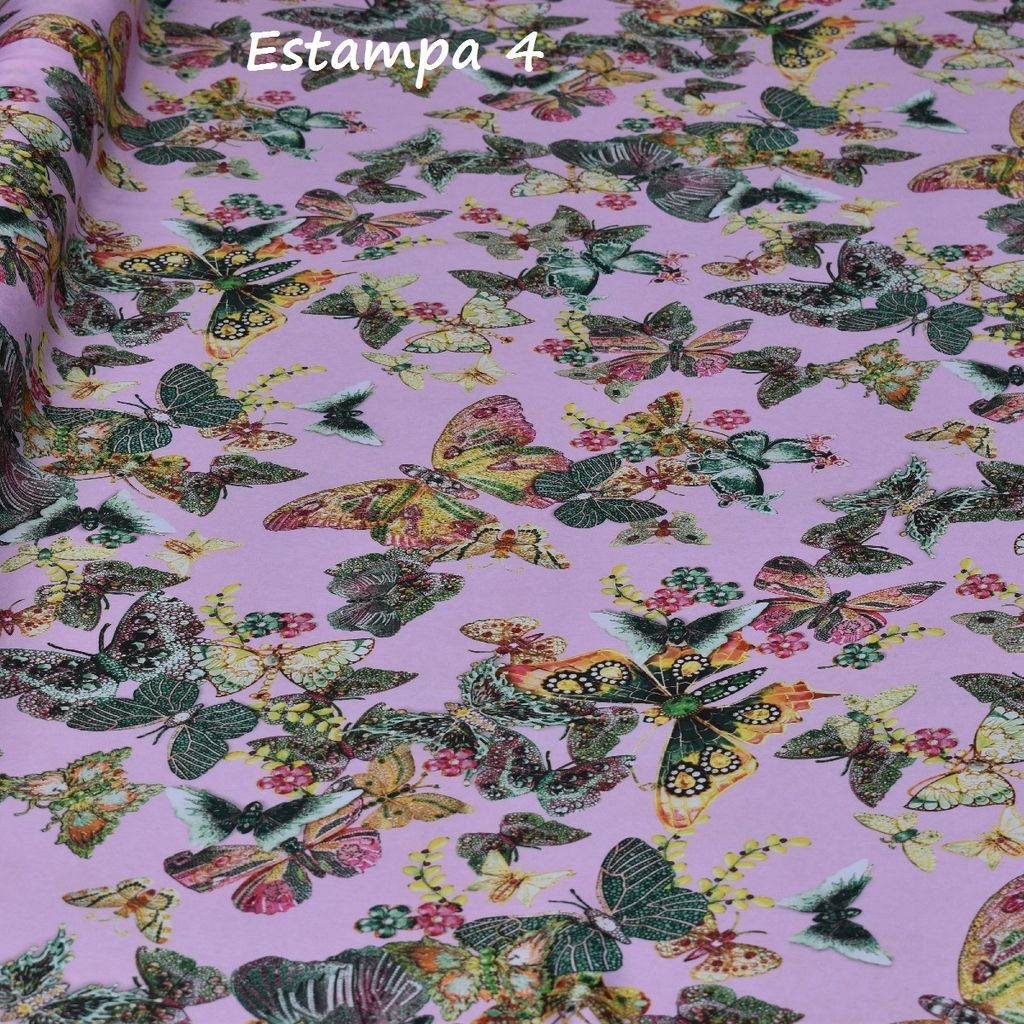 Seda Silk Diversas Estampas