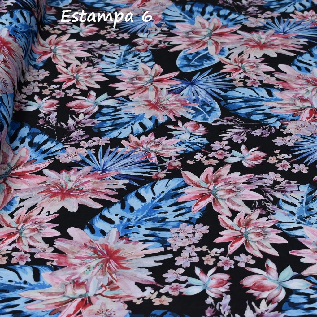 Seda Silk Diversas Estampas