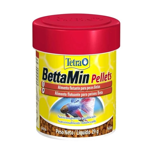 Ração Bettamin Pellets 29g - Shrimps Aquarismo