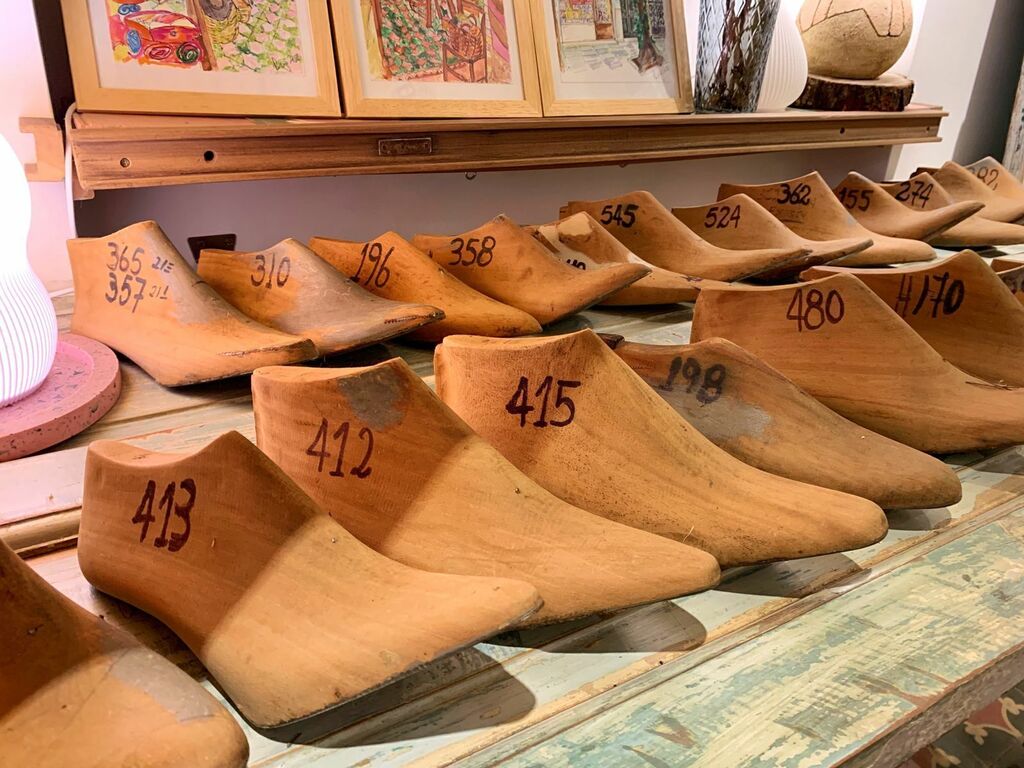 Horma Antigua De Zapato De Madera - Espacio Sira