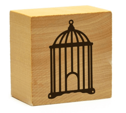 Sello Ponte Rey Suelto 4.7 x 4.7 cm - "Jaula Glorieta"