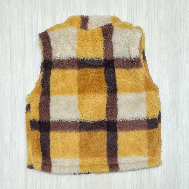 Chaleco EMMA cuadrillé amarillo - Comprar en DEER JOY